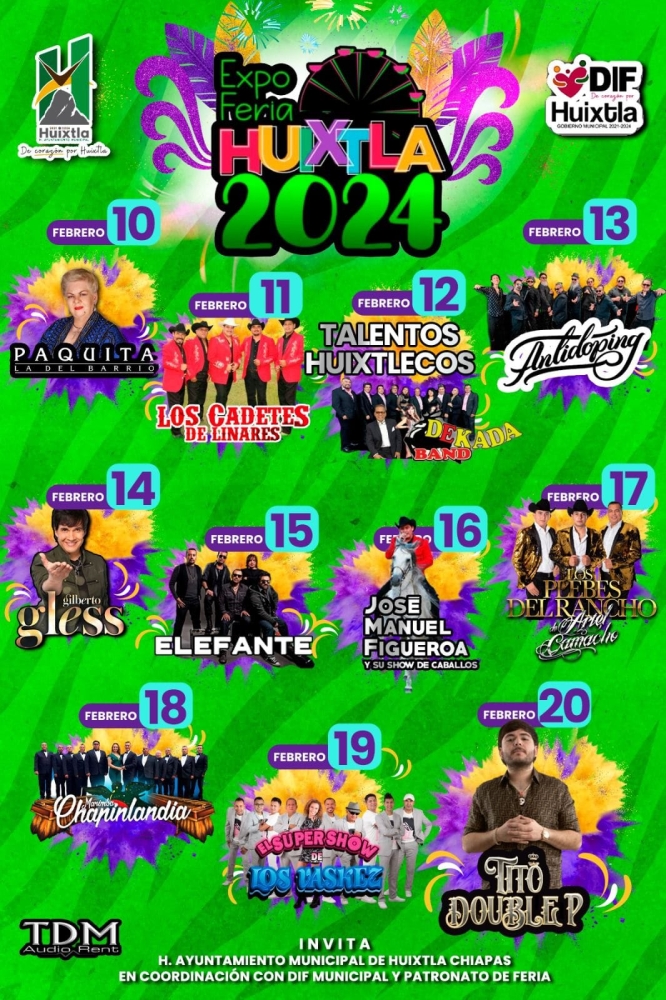 Feria Huixtla 2024 | Dónde Hay Feria