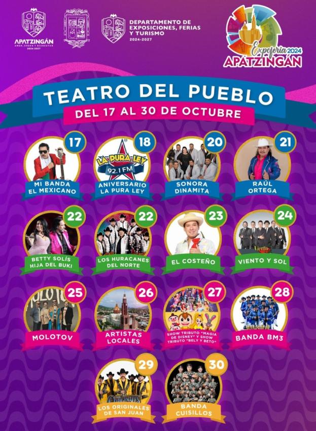 Expo Feria Apatzingán 2024 | Dónde Hay Feria Expo Feria Apatzingán 2024 | Dónde Hay Feria