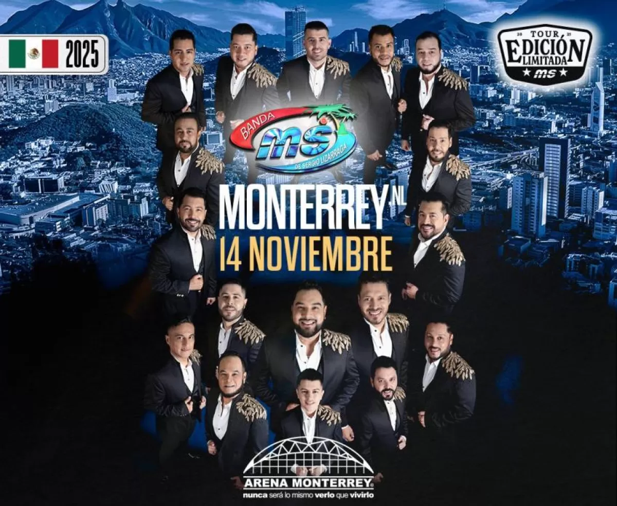 Banda MS en la Arena Monterrey, Noviembre 2025 | Dónde Hay Feria
