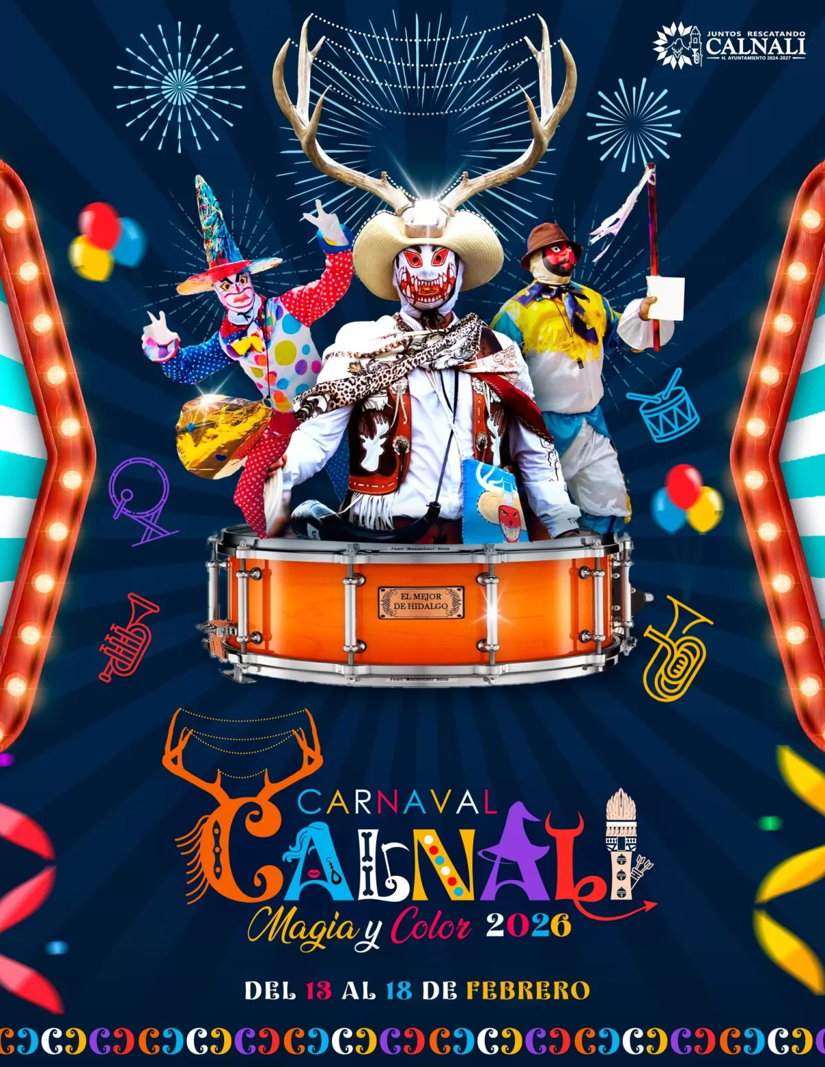 Carnaval Calnali 2026 “Magia y color”: tradición, folclor y fiesta del ...