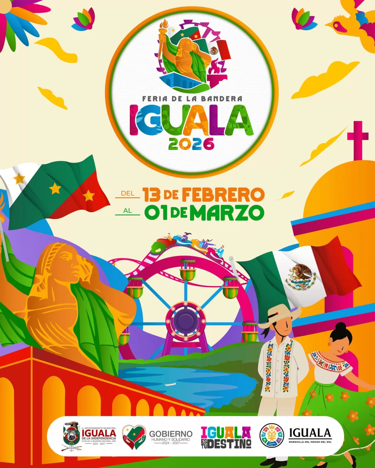 Feria de la Bandera Iguala 2026: Fechas, historia, actividades y todo ...