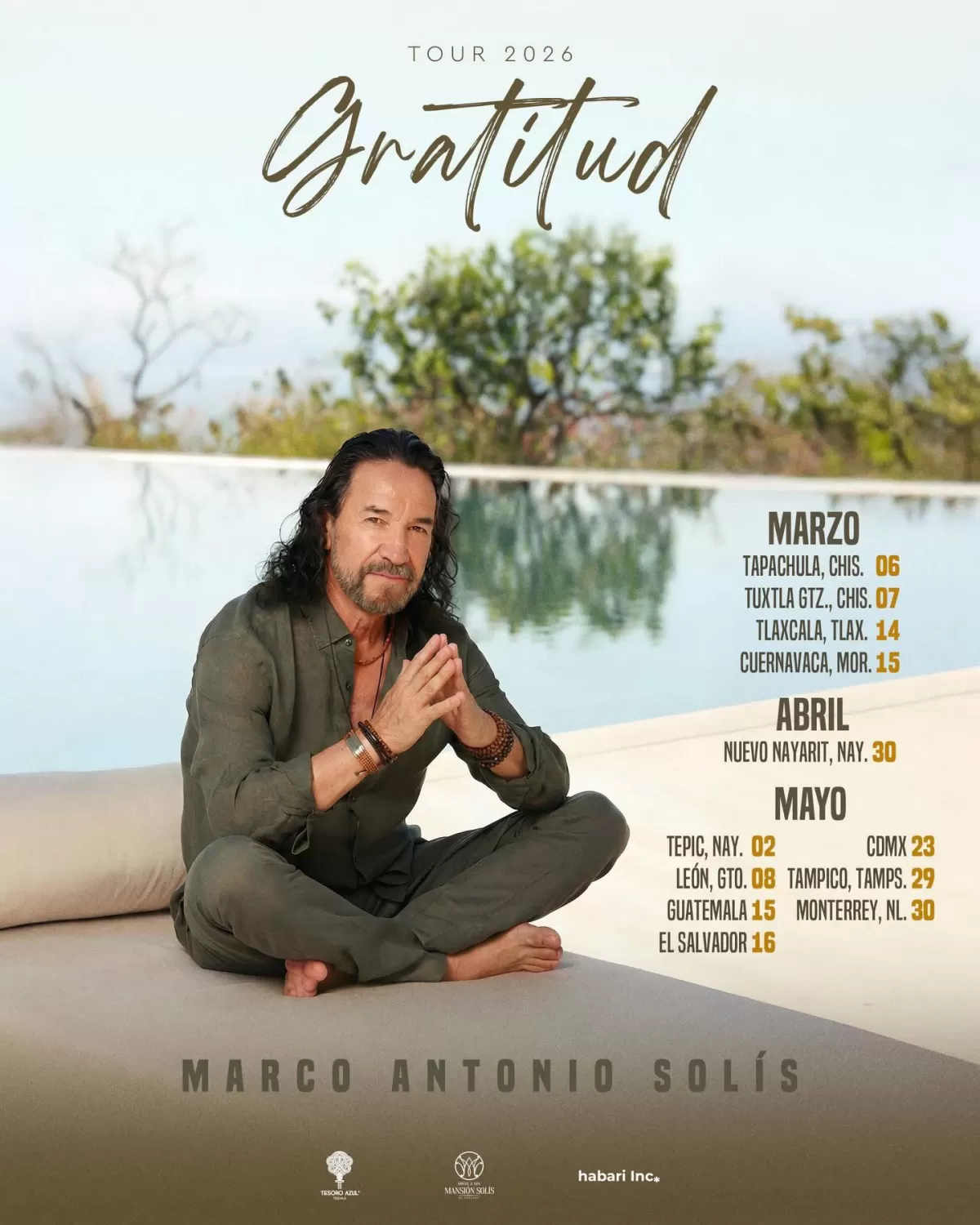 Marco Antonio Solís Tour 2026 “Gratitud”: Fechas, ciudades y lo que ...