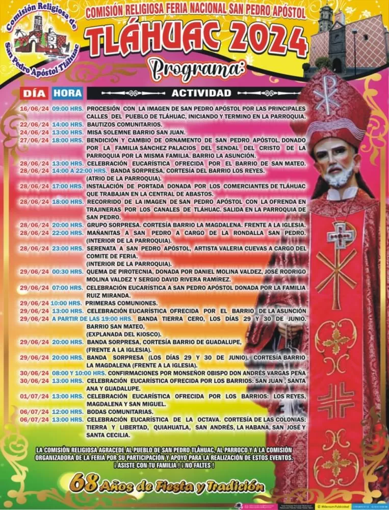 Feria Nacional San Pedro Tláhuac 2024 | Dónde Hay Feria Feria Nacional San Pedro Tláhuac 2024 | Dónde Hay Feria