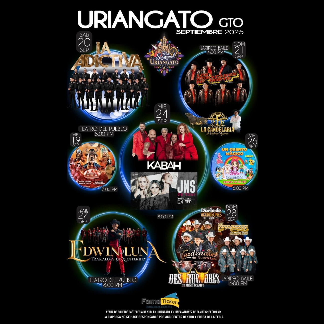 Feria San Miguel Uriangato 2025 - Dónde Hay Feria