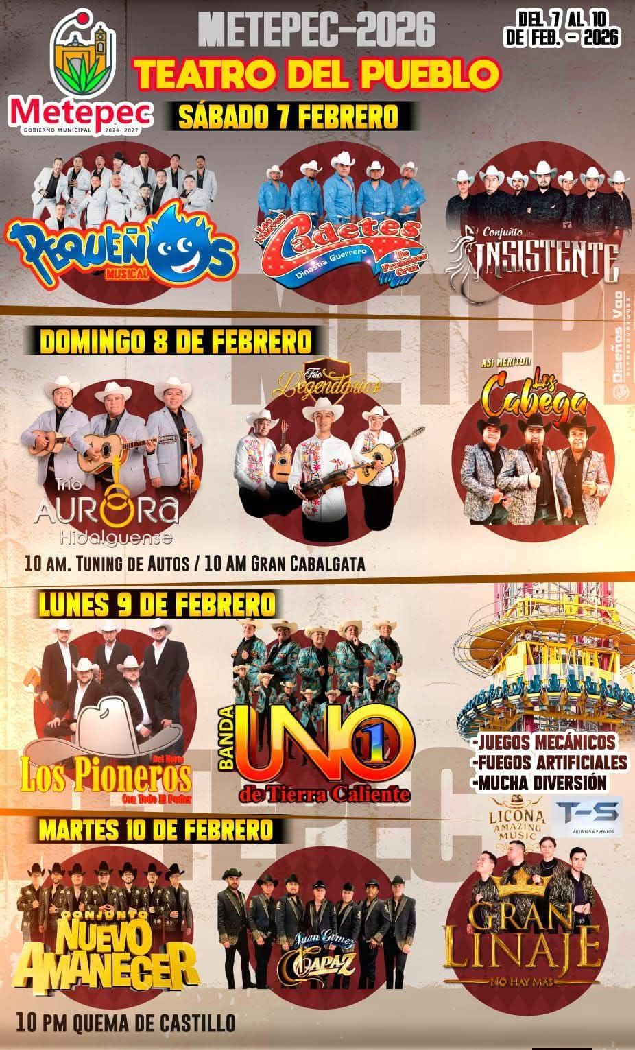 Feria Metepec Hidalgo 2026: tradición, cultura y fiesta del 7 al 10 de ...