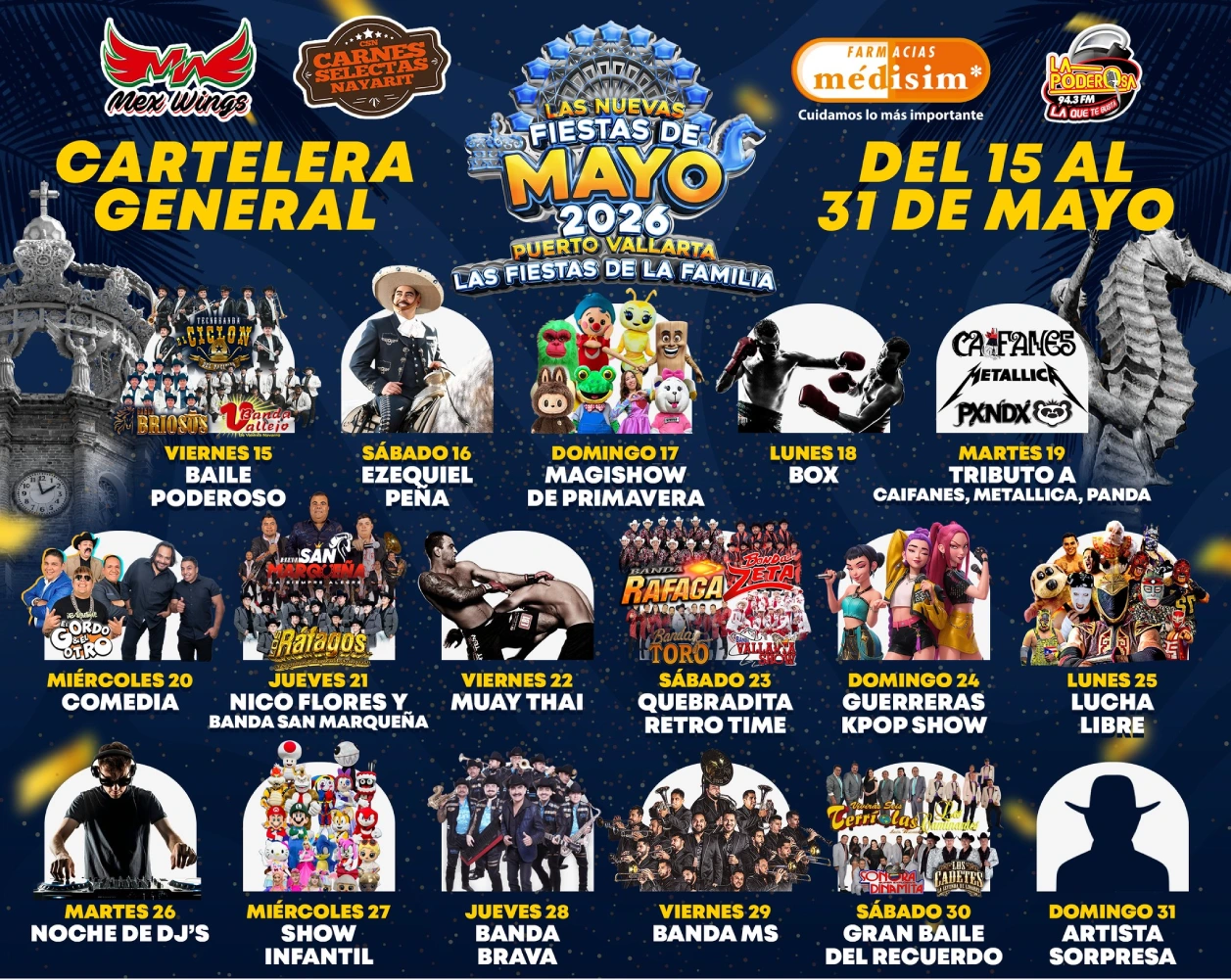Fiestas de Mayo Puerto Vallarta 2026: música, tradición y alegría ...