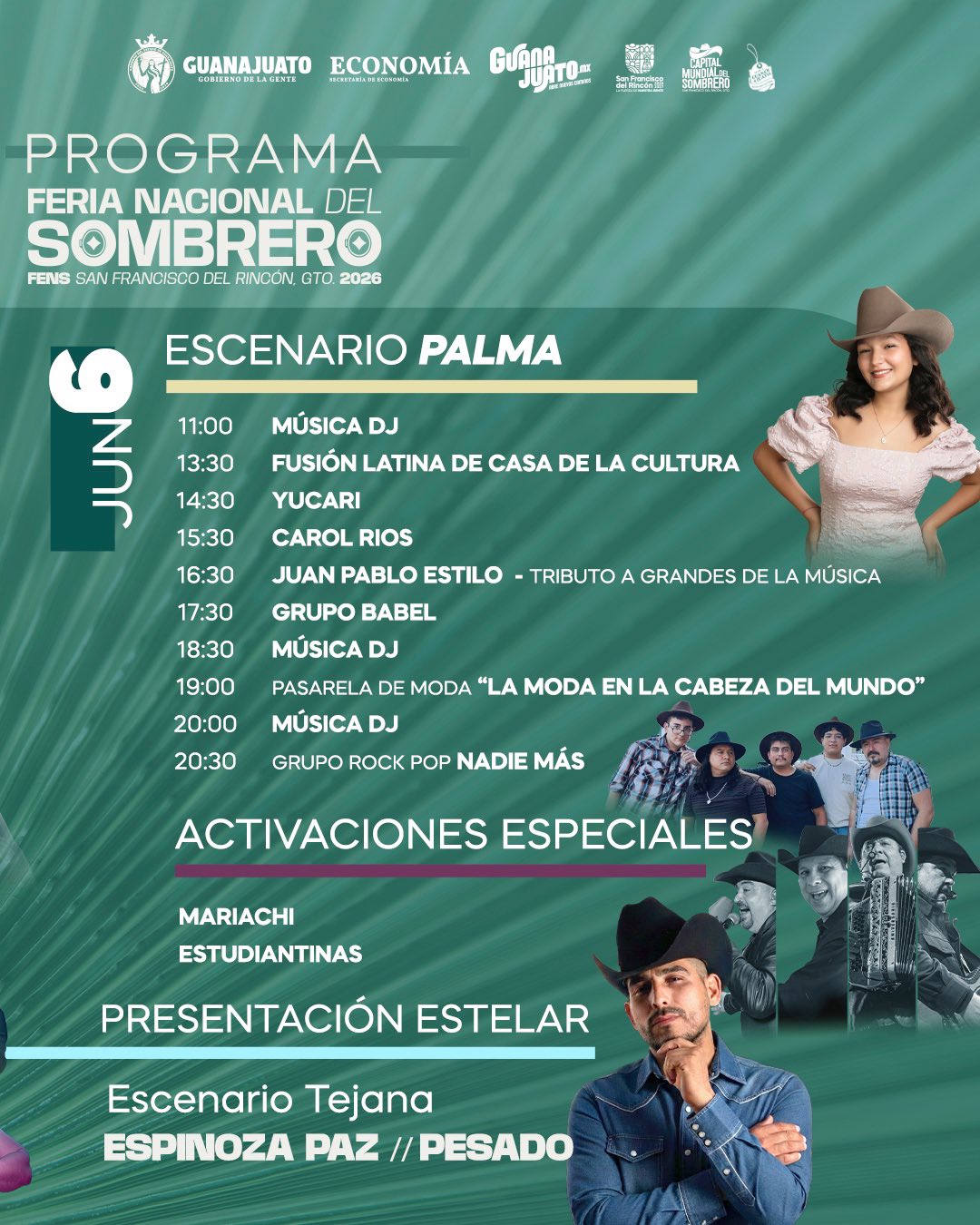 Feria Nacional del Sombrero San Francisco del Rincón 2026: una fiesta ...