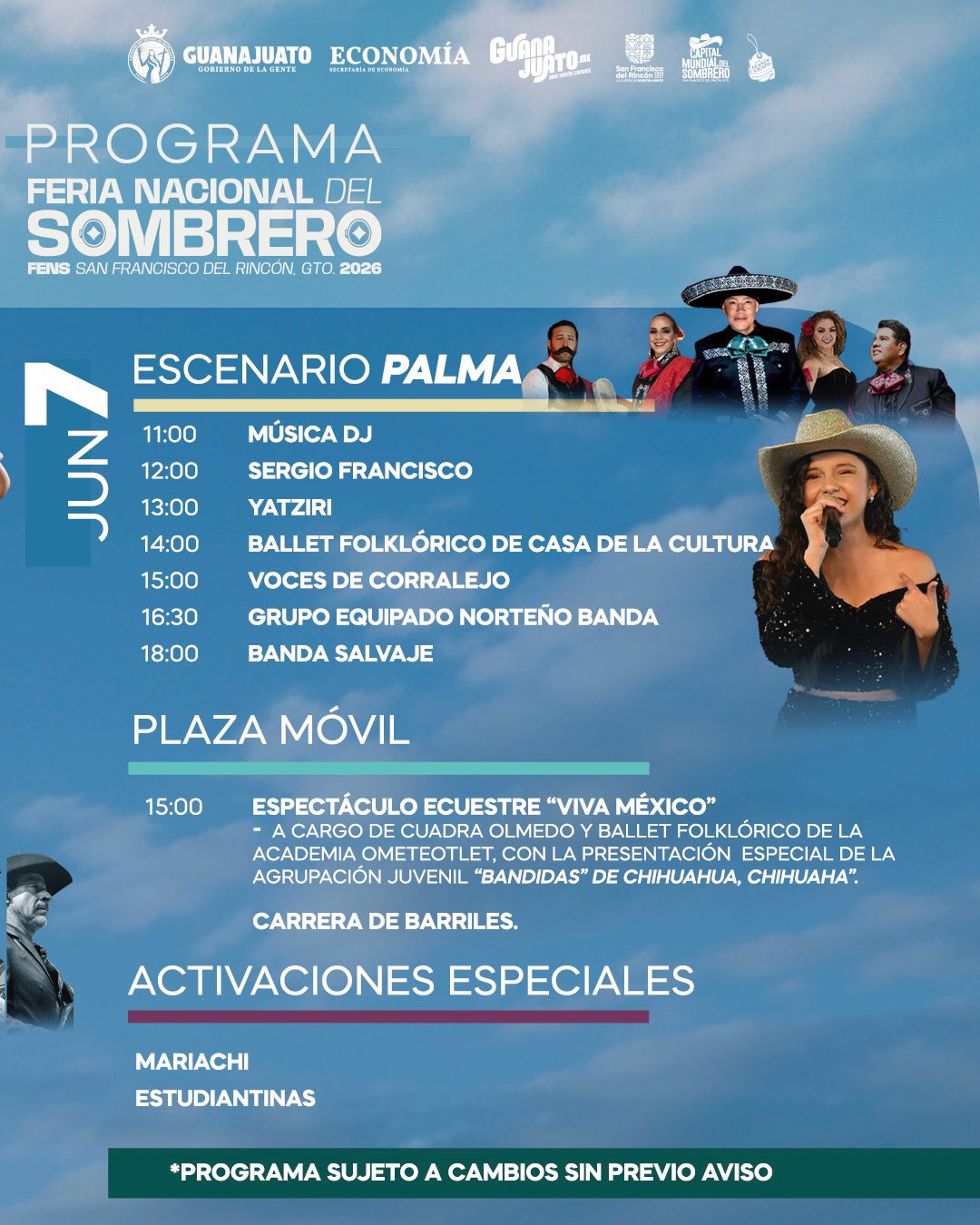 Feria Nacional del Sombrero San Francisco del Rincón 2026: una fiesta ...