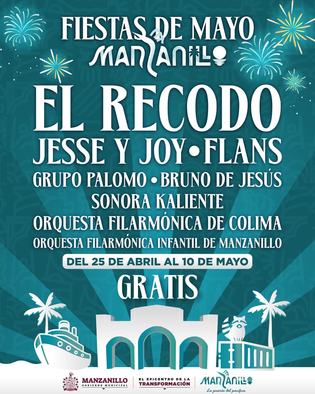 Fiestas de Mayo Manzanillo 2026 en Colima: Fechas, cartelera y ...