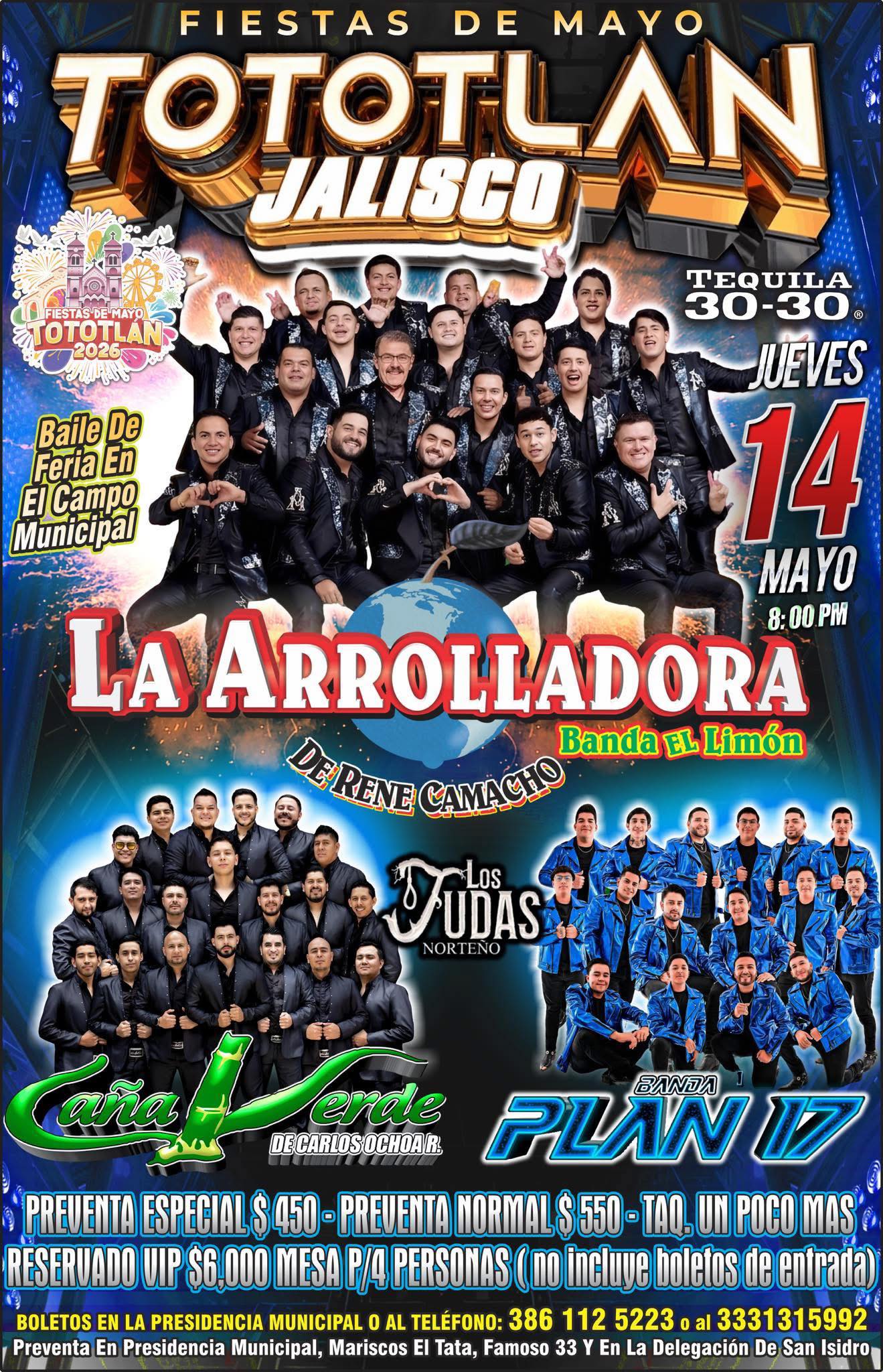 Fiestas de Mayo Tototlán 2026: fechas, cartelera y todo lo que habrá en ...