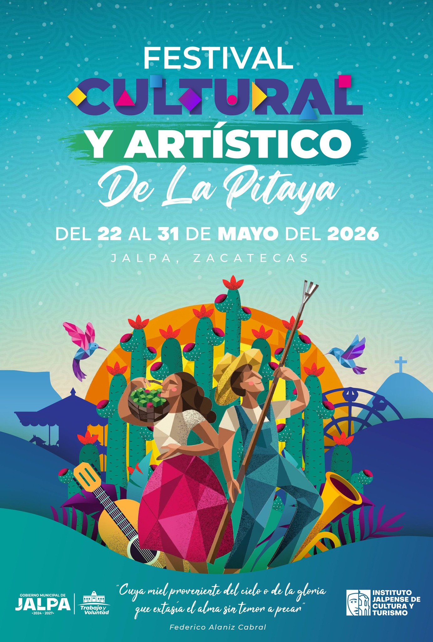 XVII Festival Artístico y Cultural de la Pitaya Jalpa 2025 - Dónde Hay ...
